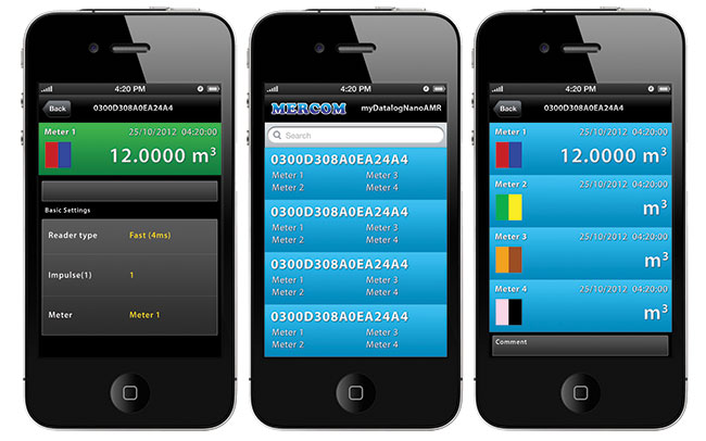 GPRS Dataloggers : Mercom Water Products